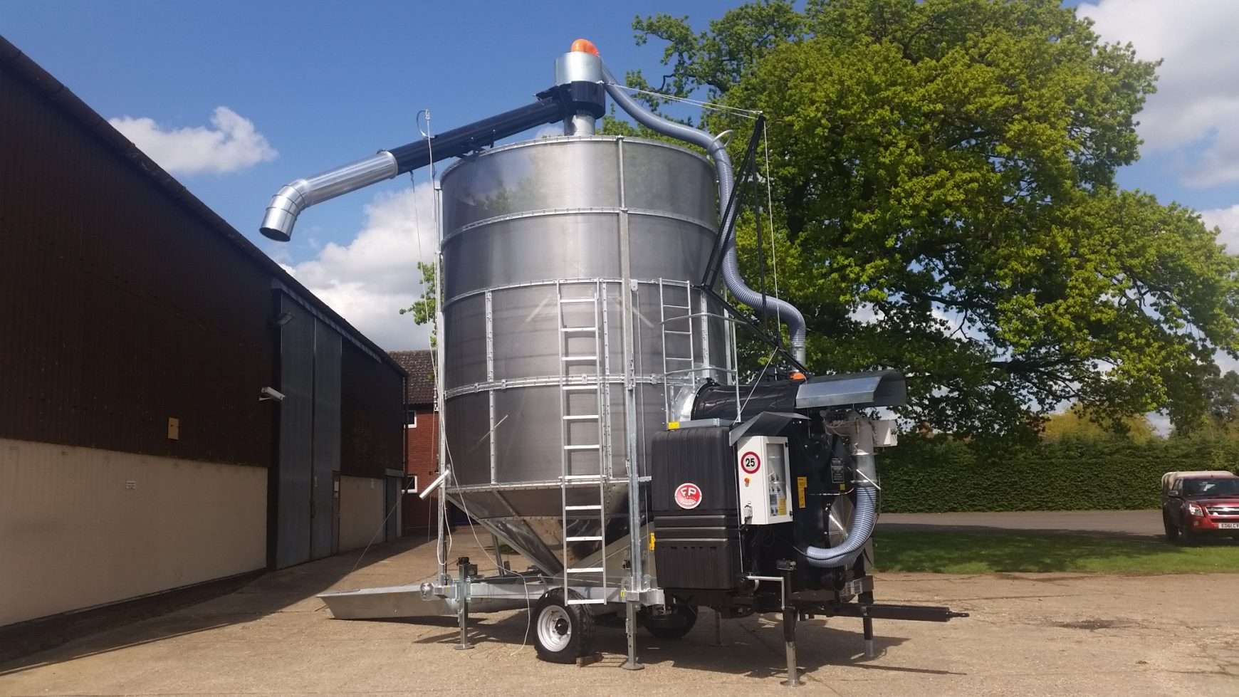 Master Farm Services | First In The Field: Mobile & Static Grain Driers ...