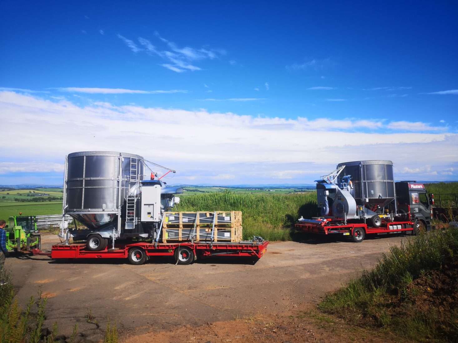 Master Farm Services | First In The Field: Mobile & Static Grain Driers ...