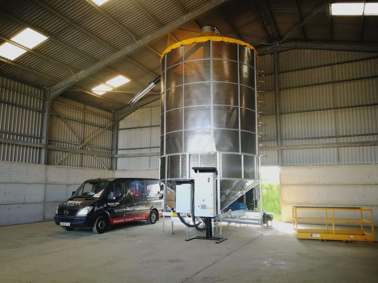 Master Farm Services | First In The Field: Mobile & Static Grain Driers ...